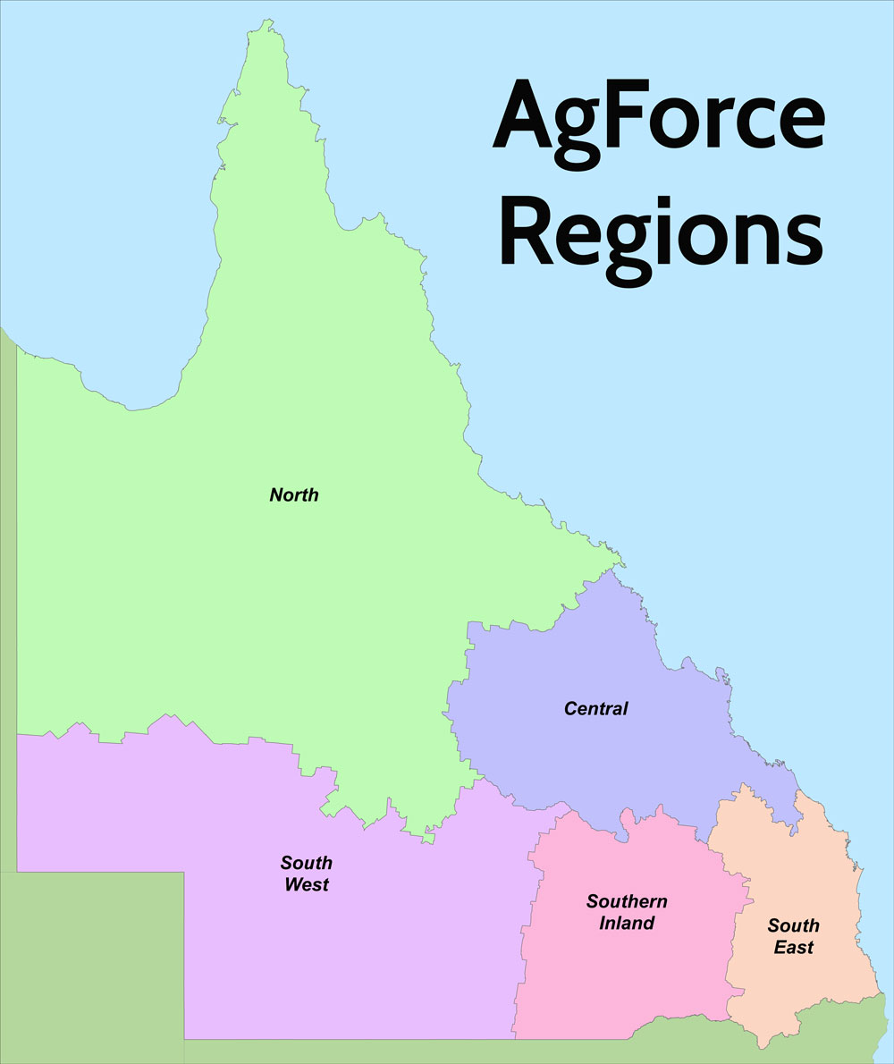 Regions · AgForce · Advancing Rural Queensland